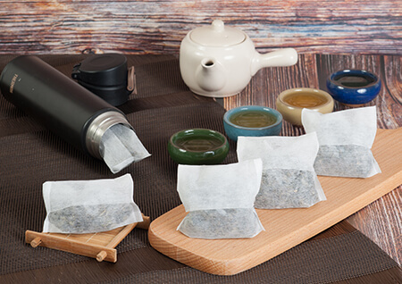 Disposable tea bags for loose tea | Yi-Ting